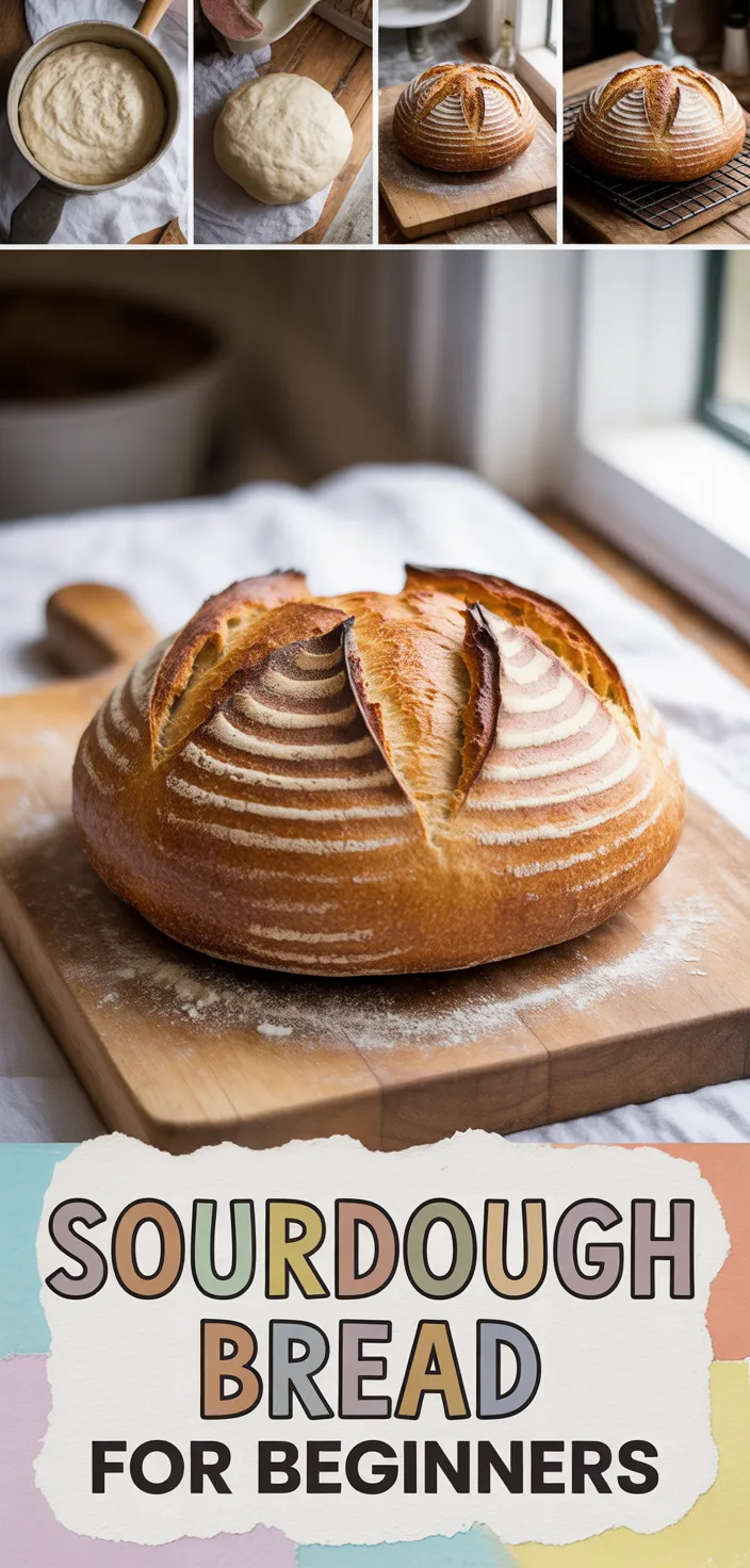 How To Make Sourdough Bread For Beginners Recipe Easy Quick Eats
